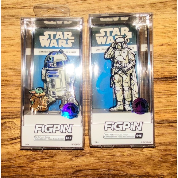 Disney | Other | Figpin Exclusive Figpin Set Stormtrooper And R2d2 ...